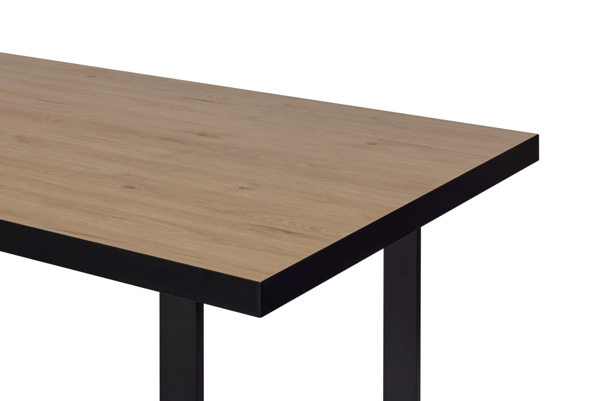 Table TF2400 - castella/nox - 170cm - Meubles Crack