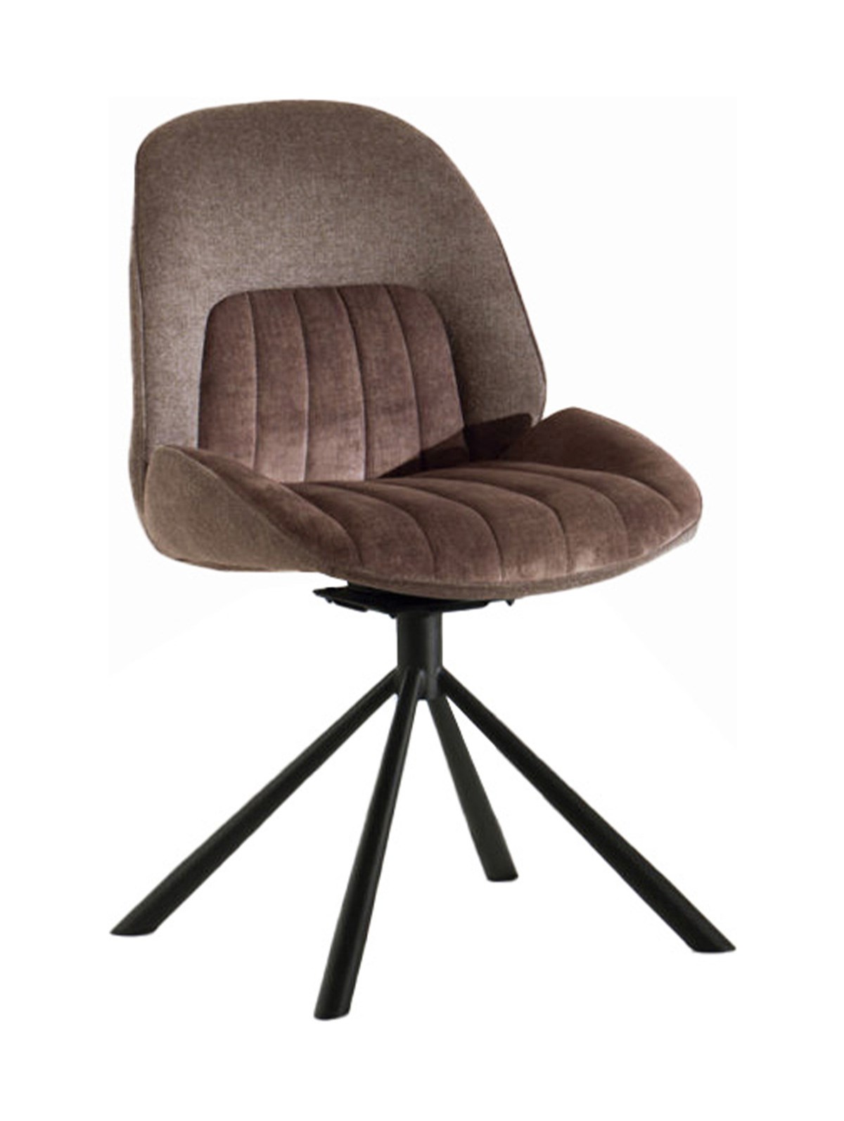 Chaise pivotante Zodi - Taupe - Meubles Crack