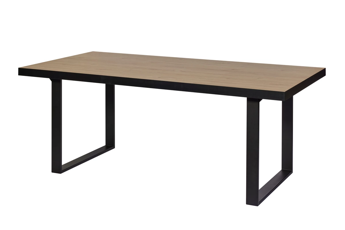 Table TF2400 - castella/nox - 170cm - Meubles Crack